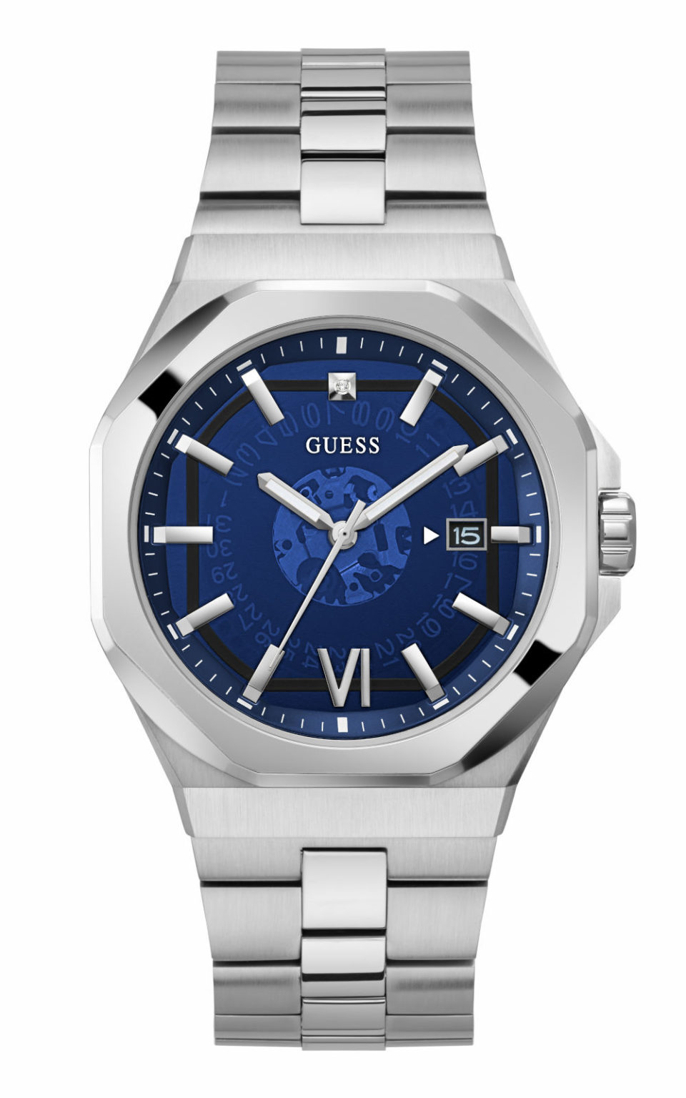 GUESS W0380G4 Ανδρικό Ρολόι Quartz Χρονογράφος Ακριβείας